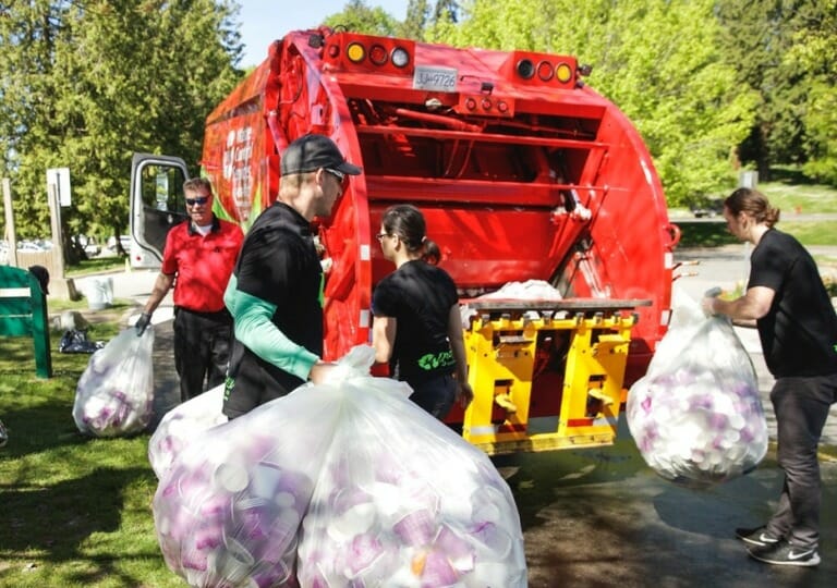 WCS diverts over 95% of waste from the Vancouver International Marathon ...